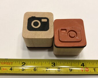 Camera Rubber Stamp - Etsy