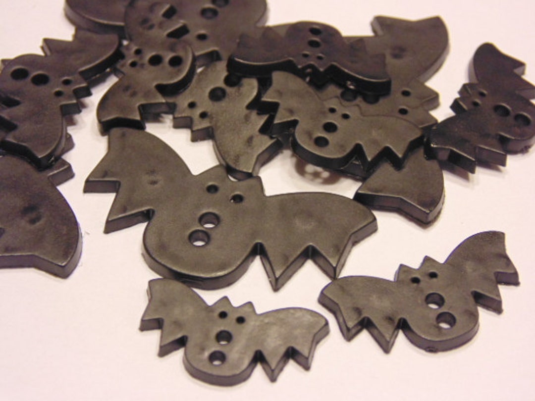 12 Piece Flat Bat Button Mix, 22-33 Mm (B5) - Etsy