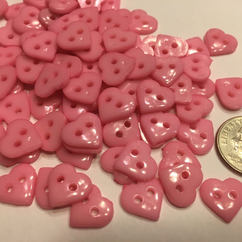 Heart Buttons - Etsy