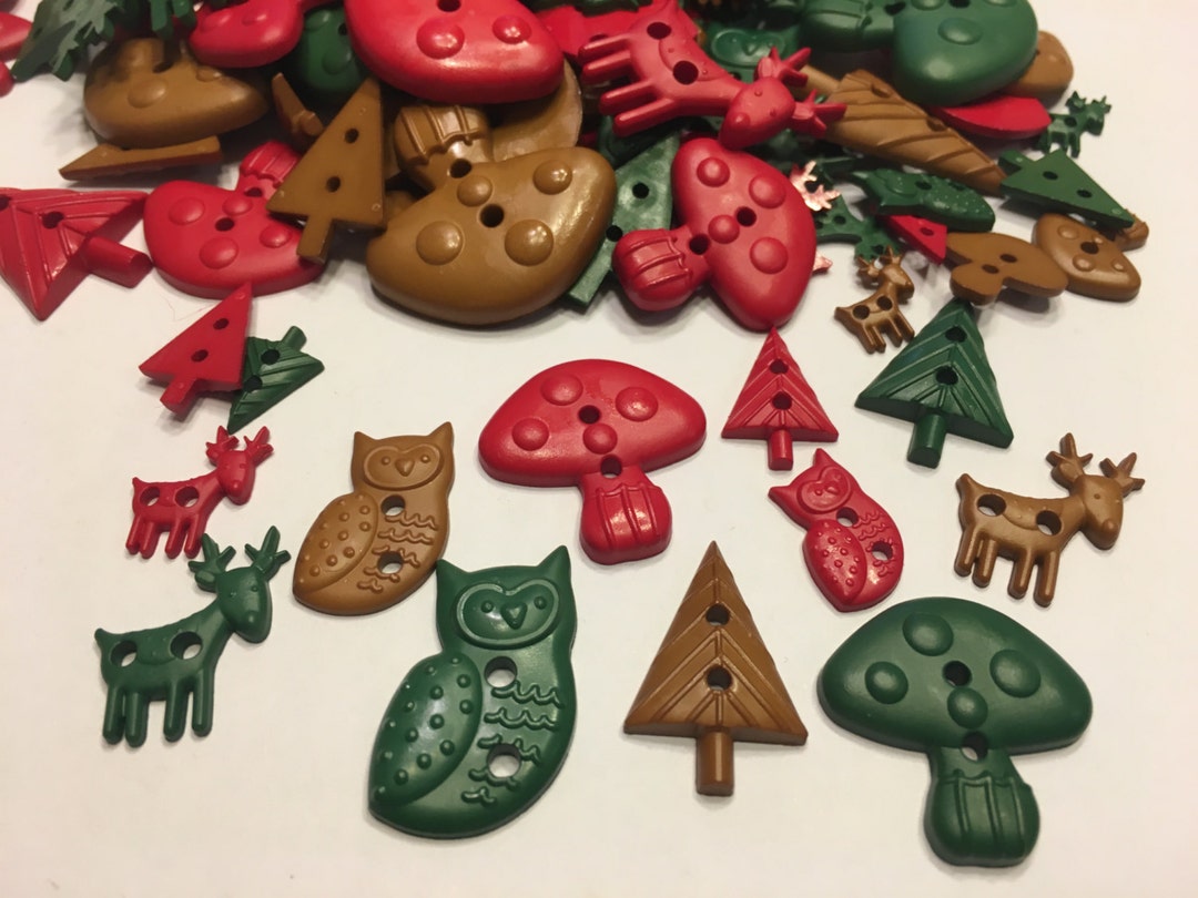 10 Piece Assorted in the Country Button Mix, 10-30 Mm (23) - Etsy
