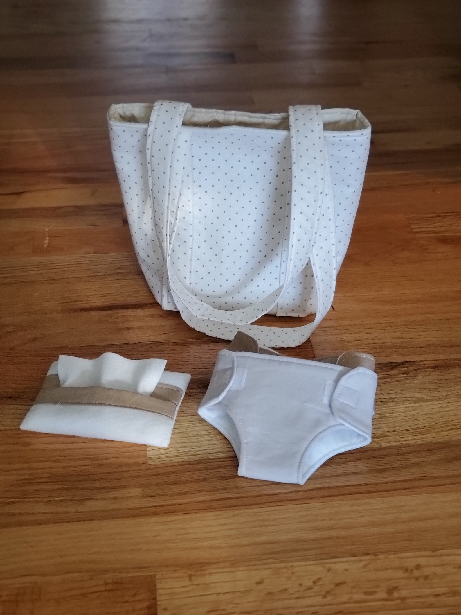 Doll Diaper Bag Sewing Pattern: Easy Tutorial (digital Download) - Etsy