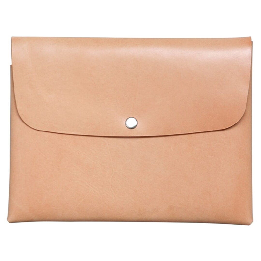 Personalized Leather Tech Clutch - Handcrafted Origami-inspired Case - Etsy