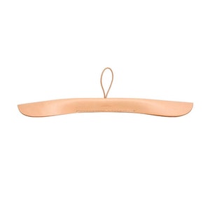 Personalized Leather Jacket Hanger - Handcrafted Italian Vegetable ...