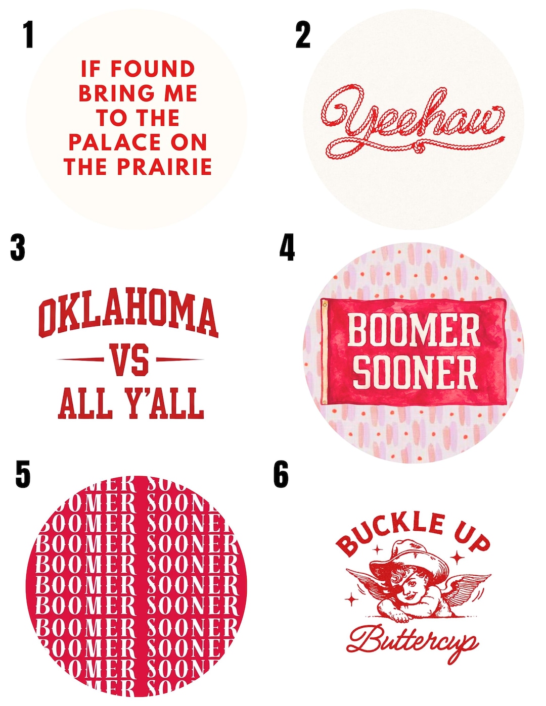 OU Sooners 3-inch Pin-back Button: Game Day Accessory - Etsy