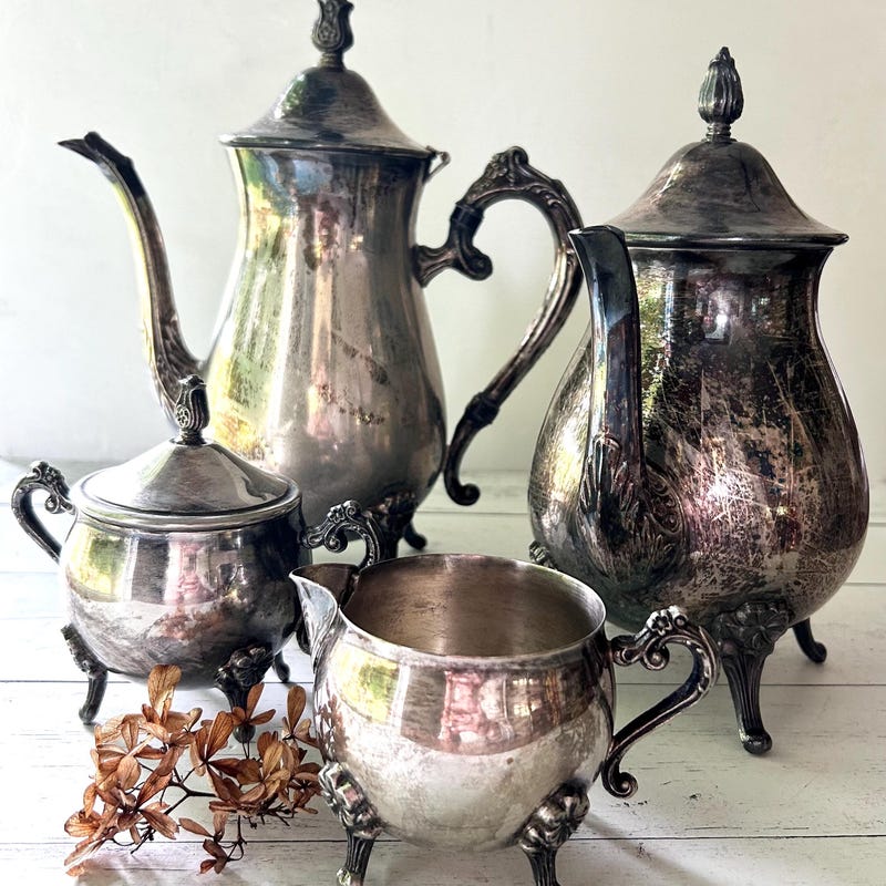 Leonard Silverplate Set - Etsy