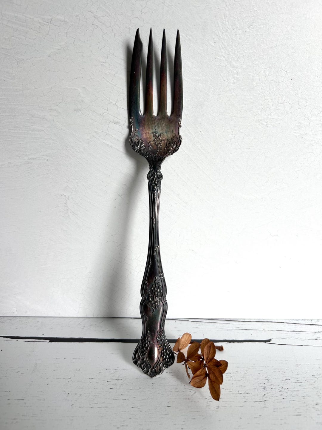 Vintage WM Rogers Serving Fork - Etsy