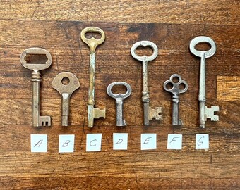 Antique Vintage Skeleton Key - Etsy