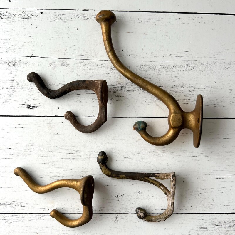Antique Wall Hooks - Etsy