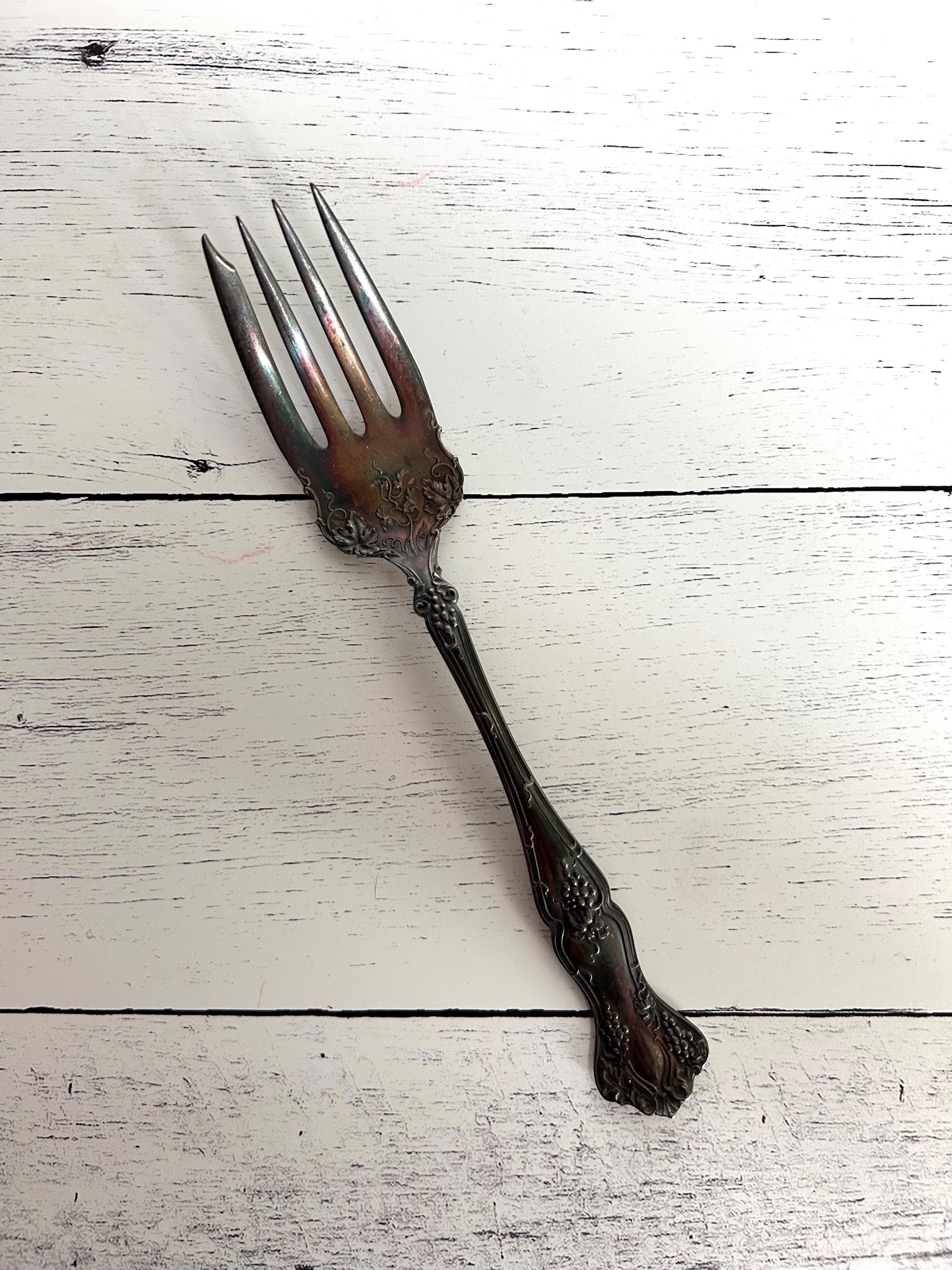 Vintage WM Rogers Serving Fork - Etsy