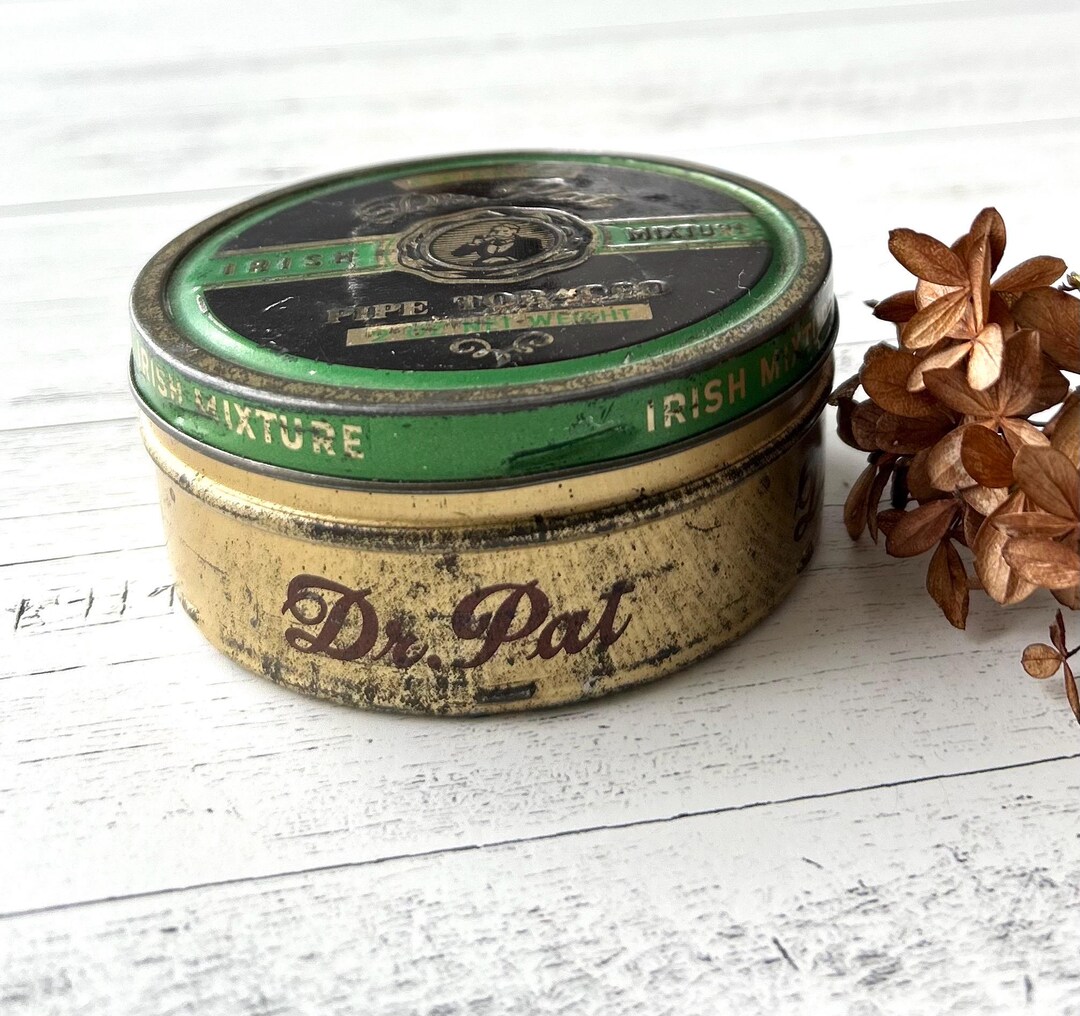 Vintage Doctor Pat's Tobacco Tin - Etsy