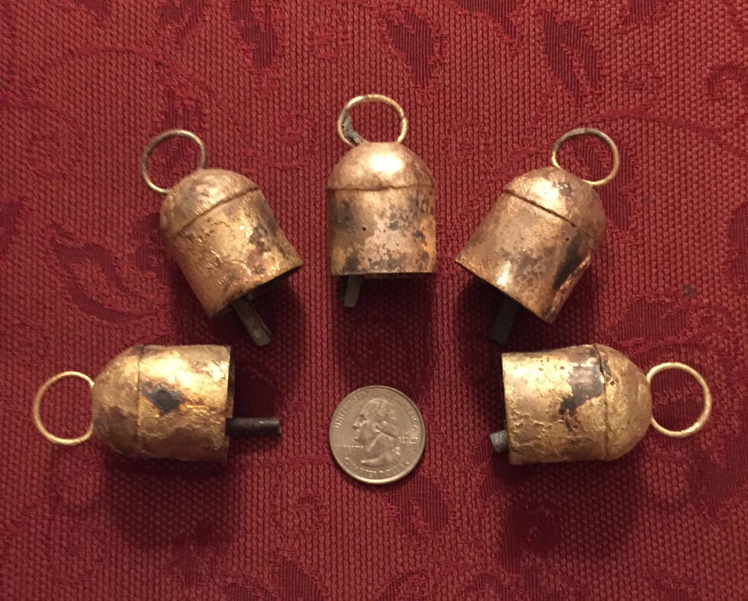 Bells 2-inch Tin Indian Bells One Dozen Shipping Included - Etsy