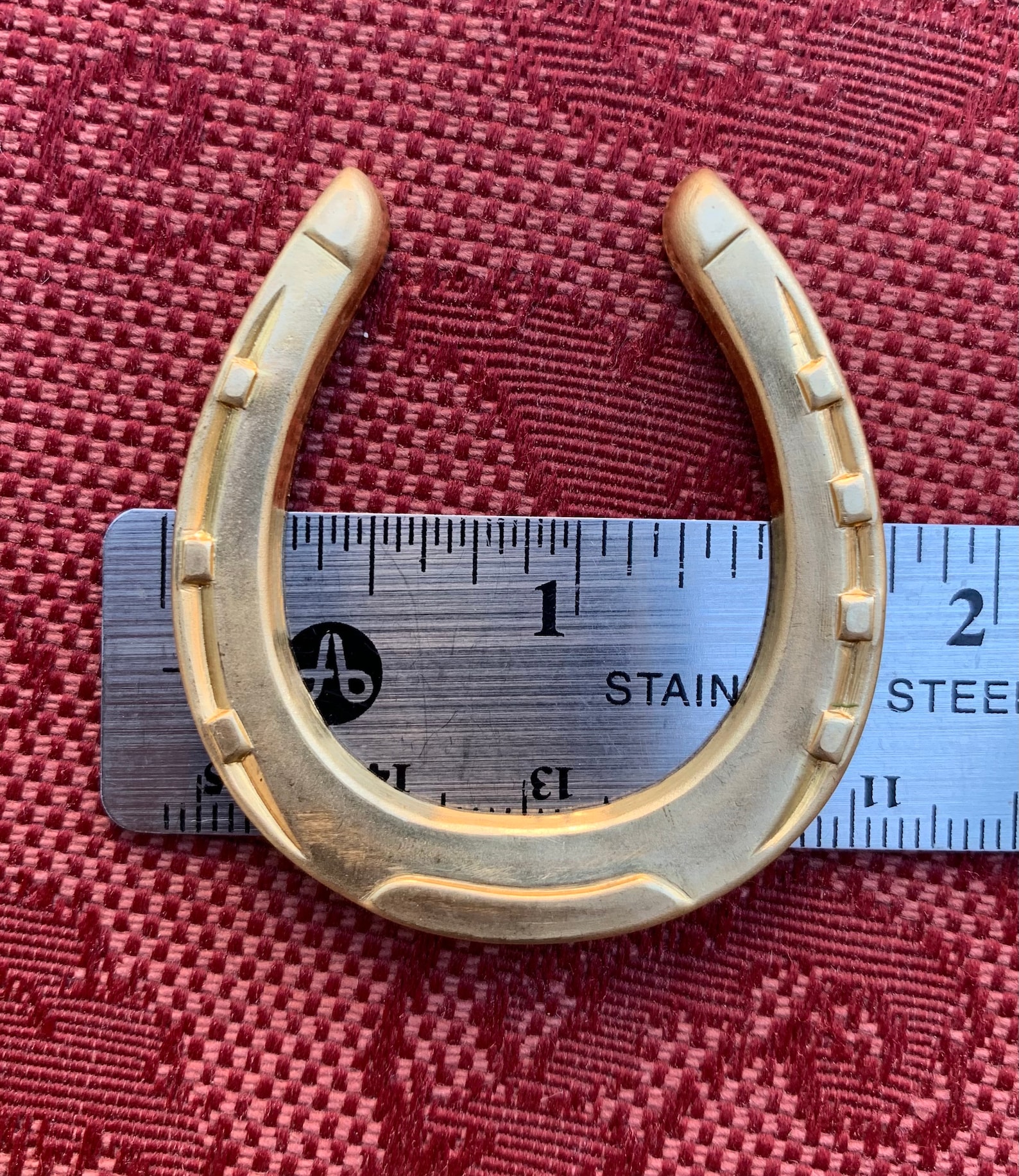 One Brass Horseshoe SHIPPING INCLUDED | Etsy