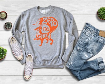 Zero Fox Given Shirt | Etsy