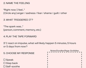 Daily Brain Dump Printable: Mental Health & Mood Tracker (PDF Download ...