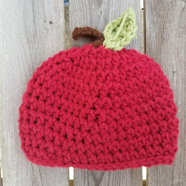 Newborn Apple Hat - Etsy
