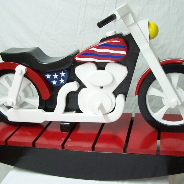 Motorcycle Rocker - Etsy