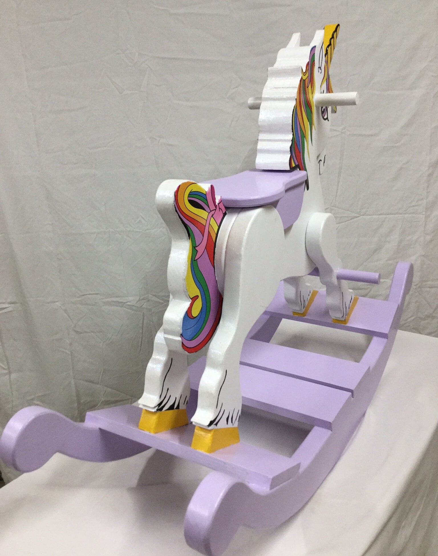 Unicorn Rocking Horse, Ages 2 7 - Etsy