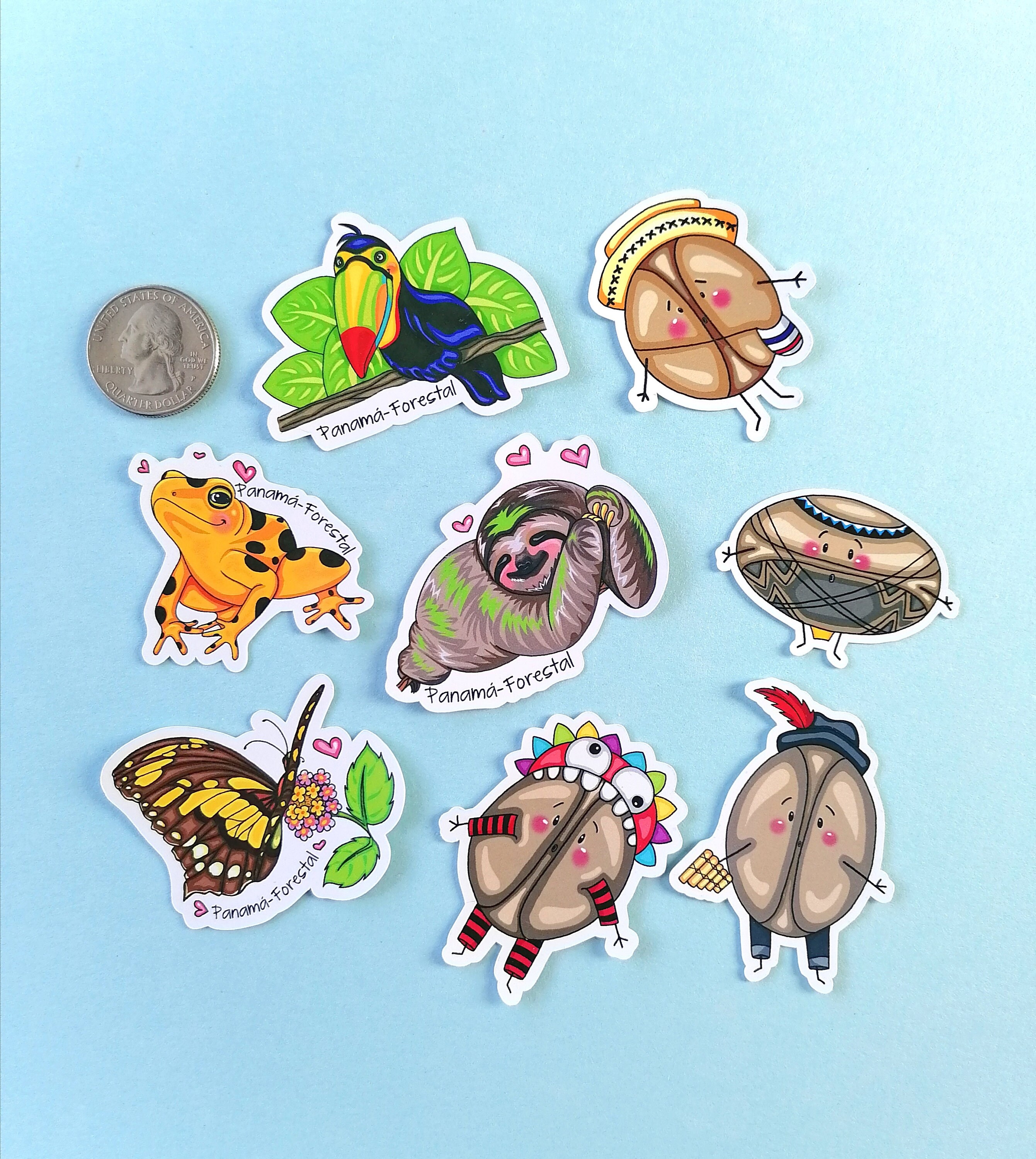 Make Your Own Sticker Set 30 Assorted Cute Designs to Choose | Etsy