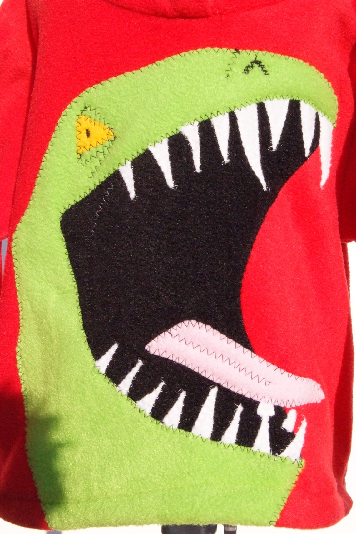 T-rex Dinosaur Spike Hoodie, Custom Dinosaur Spike Hoodie, Spiked Dino ...