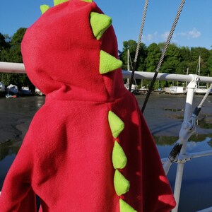 T-rex Dinosaur Spike Hoodie, Custom Dinosaur Spike Hoodie, Spiked Dino ...
