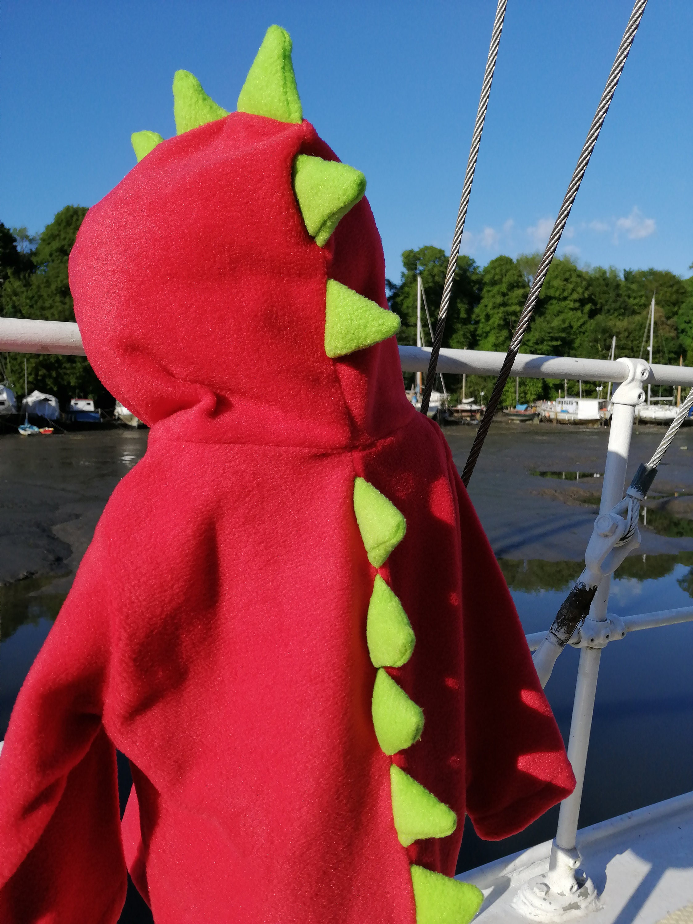 T-rex Dinosaur Spike Hoodie Custom Dinosaur Spike Hoodie - Etsy UK