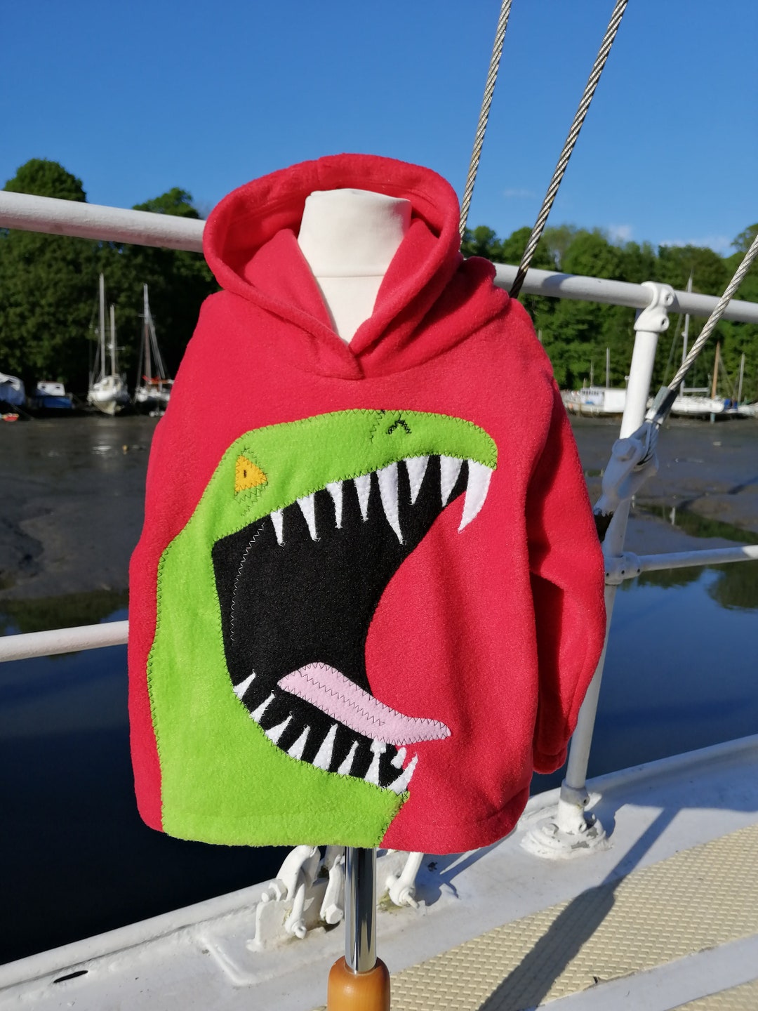 T-rex Dinosaur Spike Hoodie, Custom Dinosaur Spike Hoodie, Spiked Dino ...