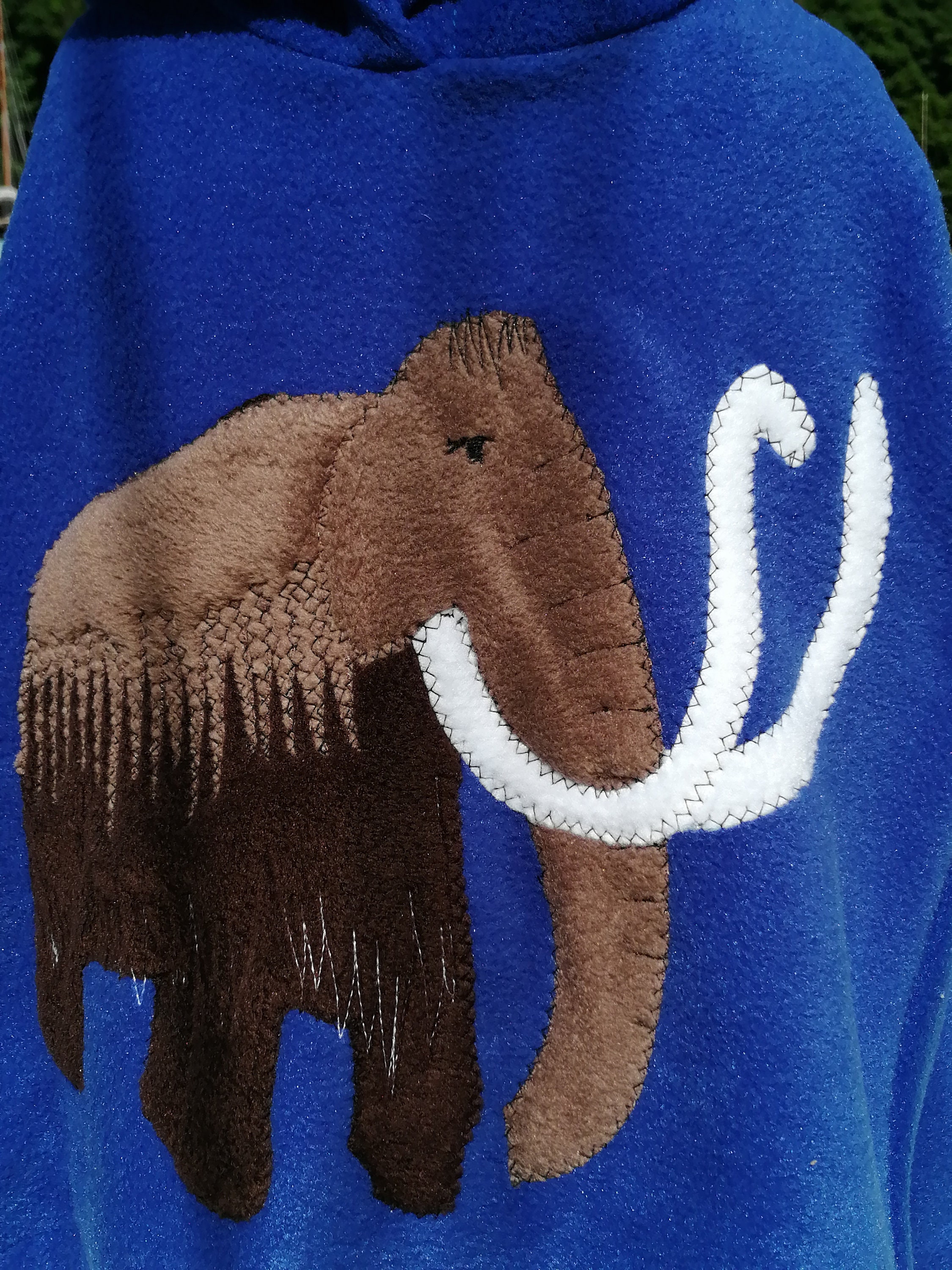 Woolly Mammoth Hoodie, Kids Mammoth Sweatshirt, Kids Dino Spiked Hoodie ...