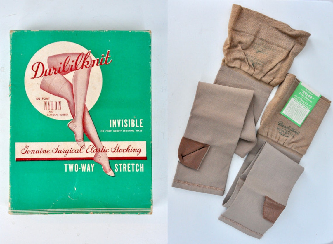 Vintage 40s 50s Dead-stock Hosiery Stockings WWII Hosiery - Etsy