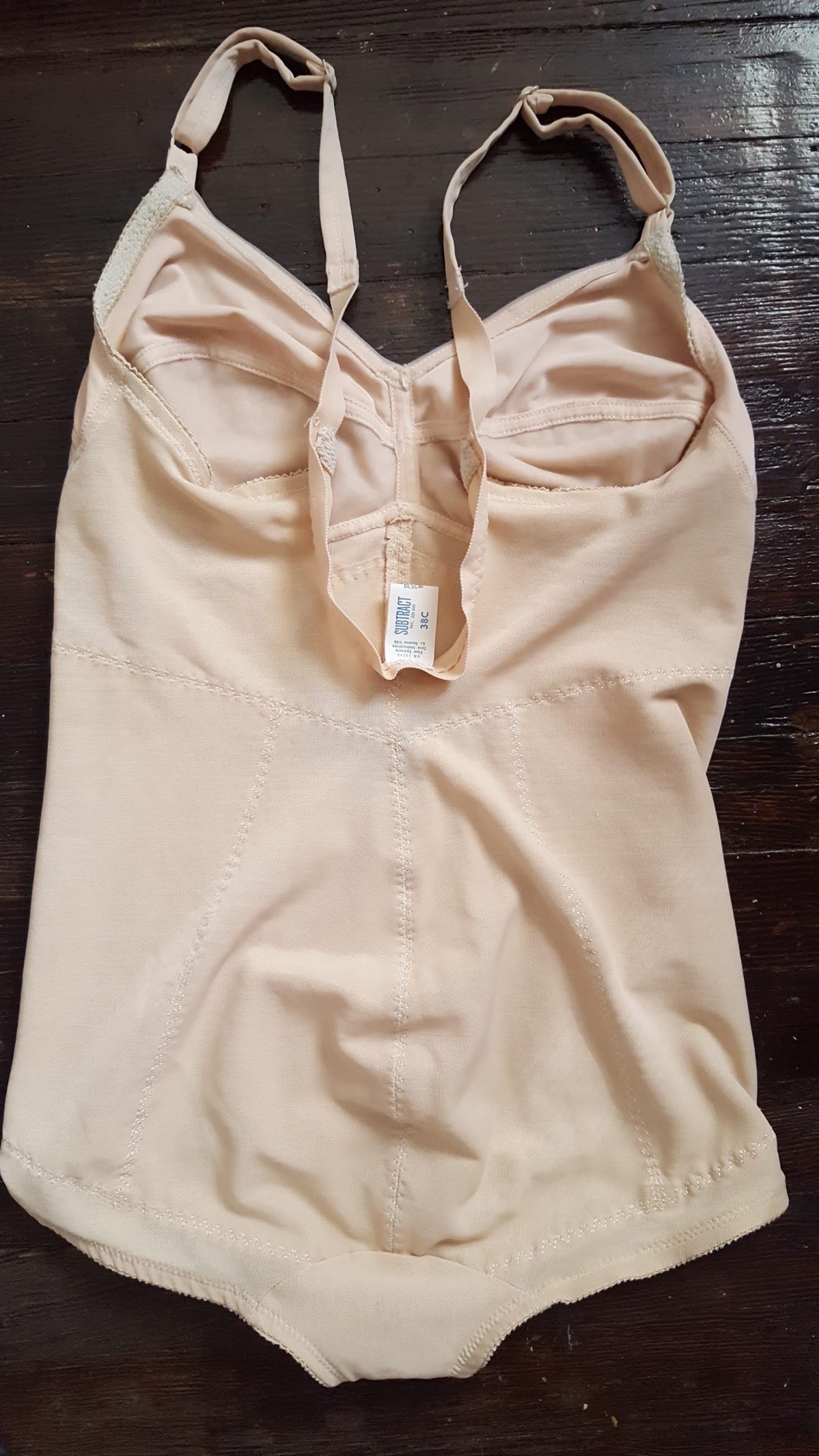 50s 60s Vintage Corset Girdle Lingerie Bustier Bullet Bra - Etsy