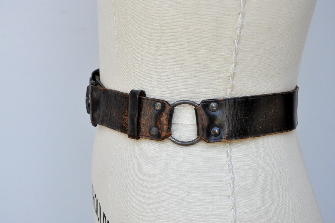 Vintage 30s 40s Boy Scouts Leather Belt BSA Leather Belt | Etsy