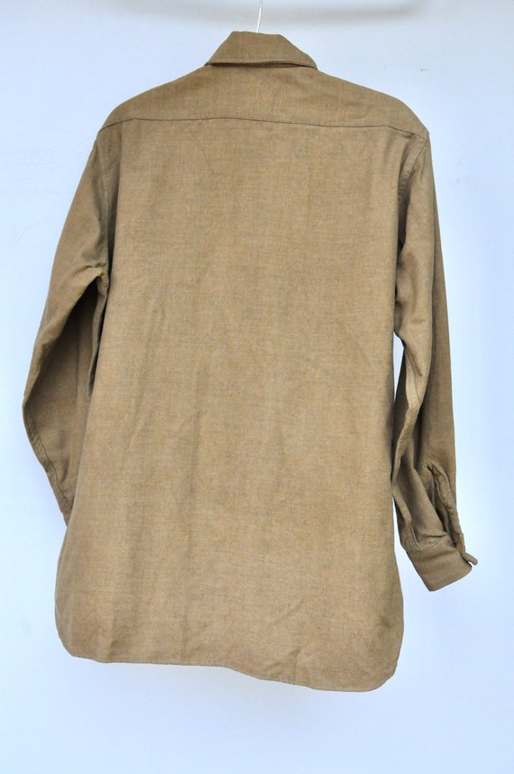 1940s US Army Wool Field Shirt w/ Army Air Forces Eag… - Gem