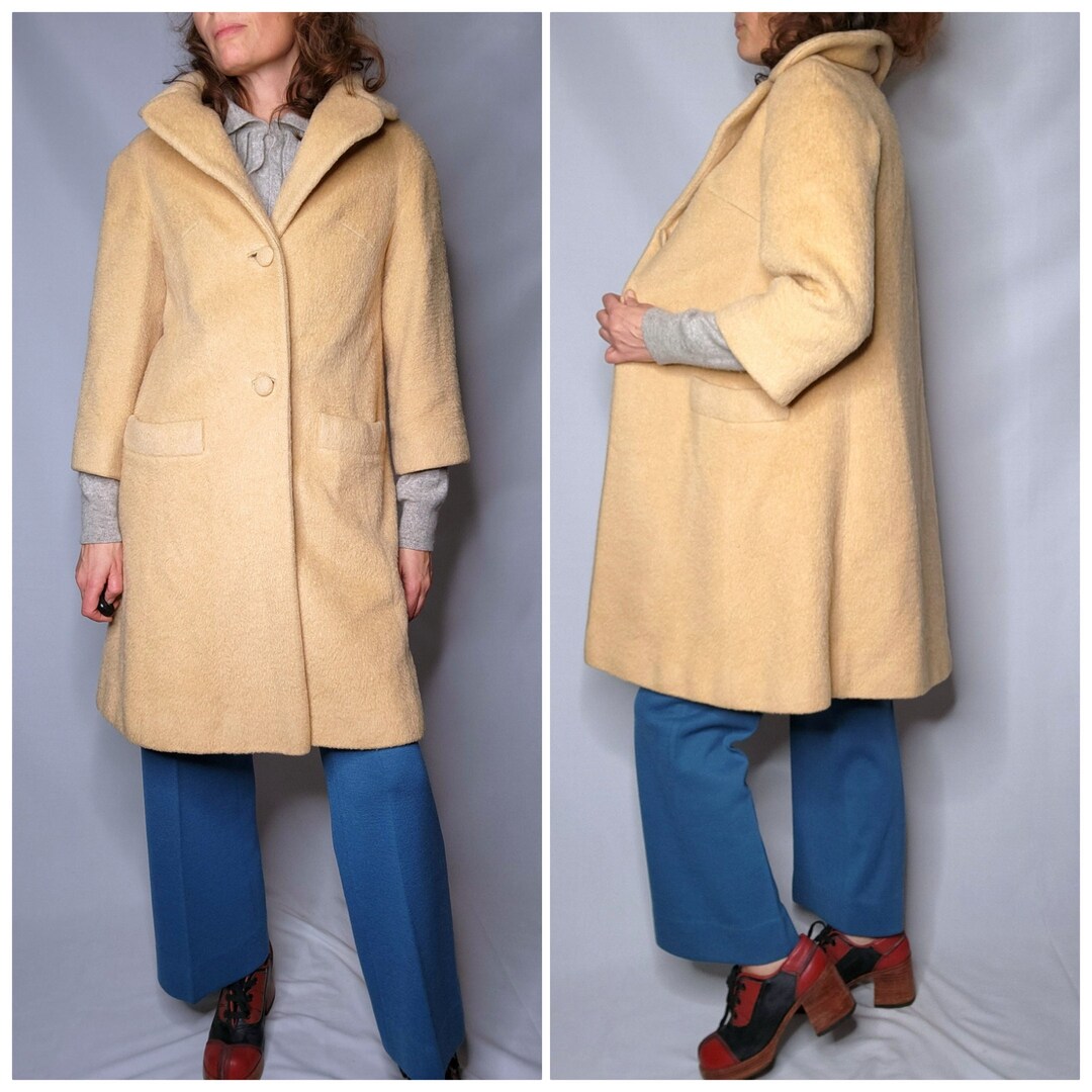 LILLI ANN Wool Coat Jacket - 60s 70s Lilli Ann Junior Tisse a Paris ...