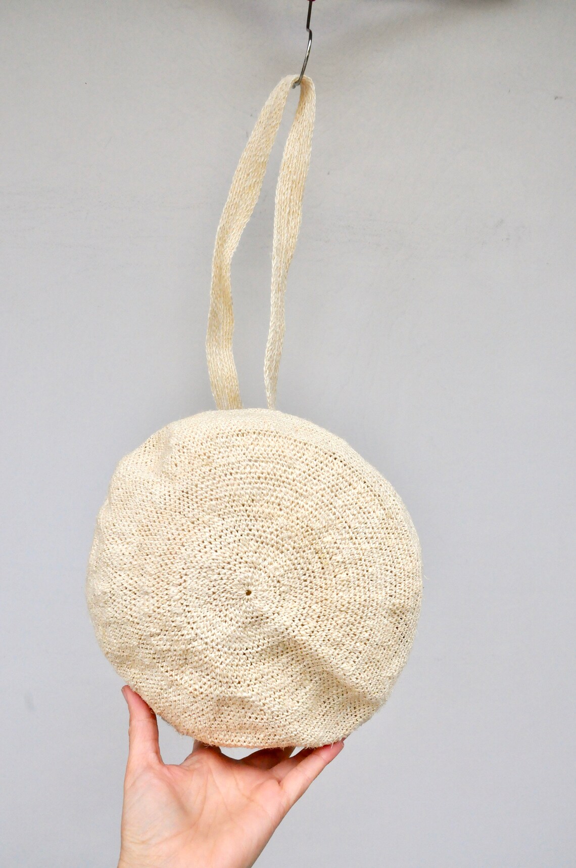 Yute Bucket Bag LARGE Crochet Straw Sisal Jute Market Bag | Etsy