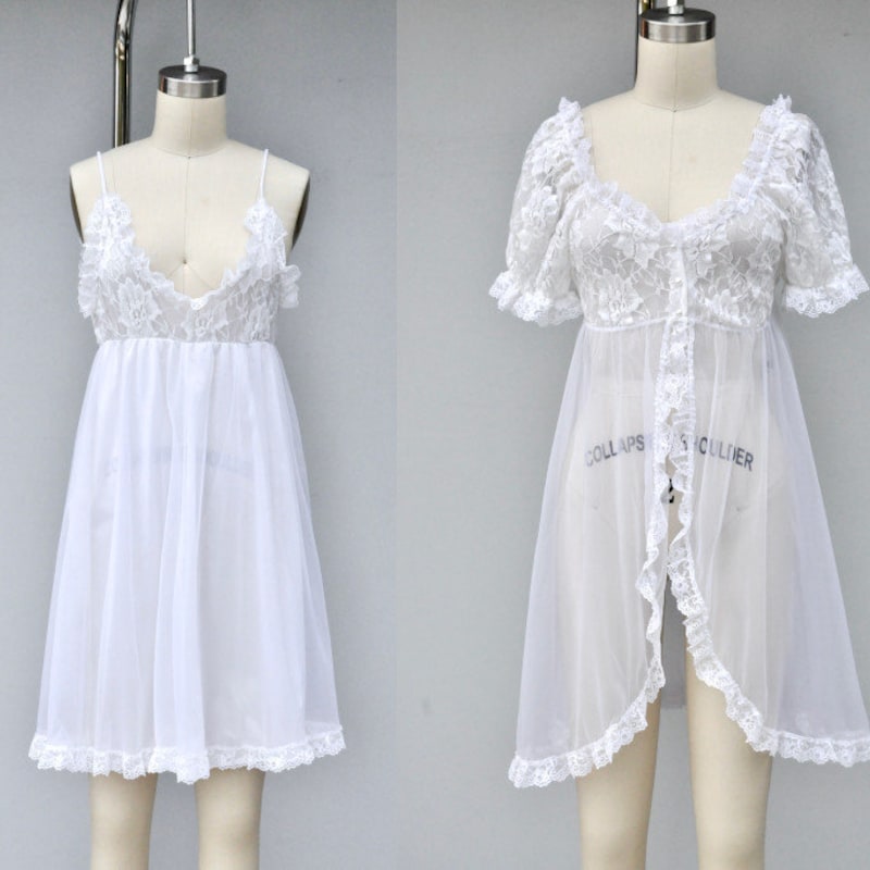 Sheer Baby Doll Nightie - Etsy