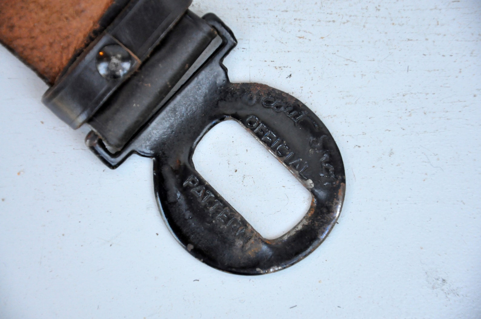 Vintage 30s 40s Boy Scouts Leather Belt BSA Leather Belt | Etsy