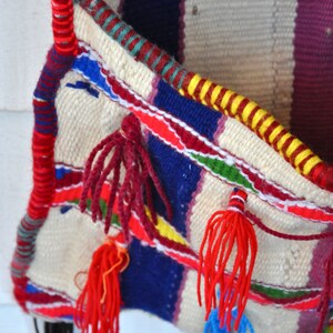 WOOL Wall Hanging POCKETS Salt Bag Double Saddle Bag Animal Market ...