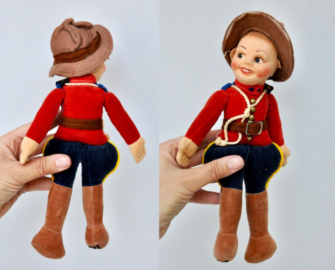 Norah Wellings Royal Canadian Mountie Police Doll 30s 40s - Etsy Österreich