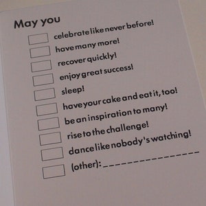 The Everything Card, for Any Occasion Whatsoever - Etsy