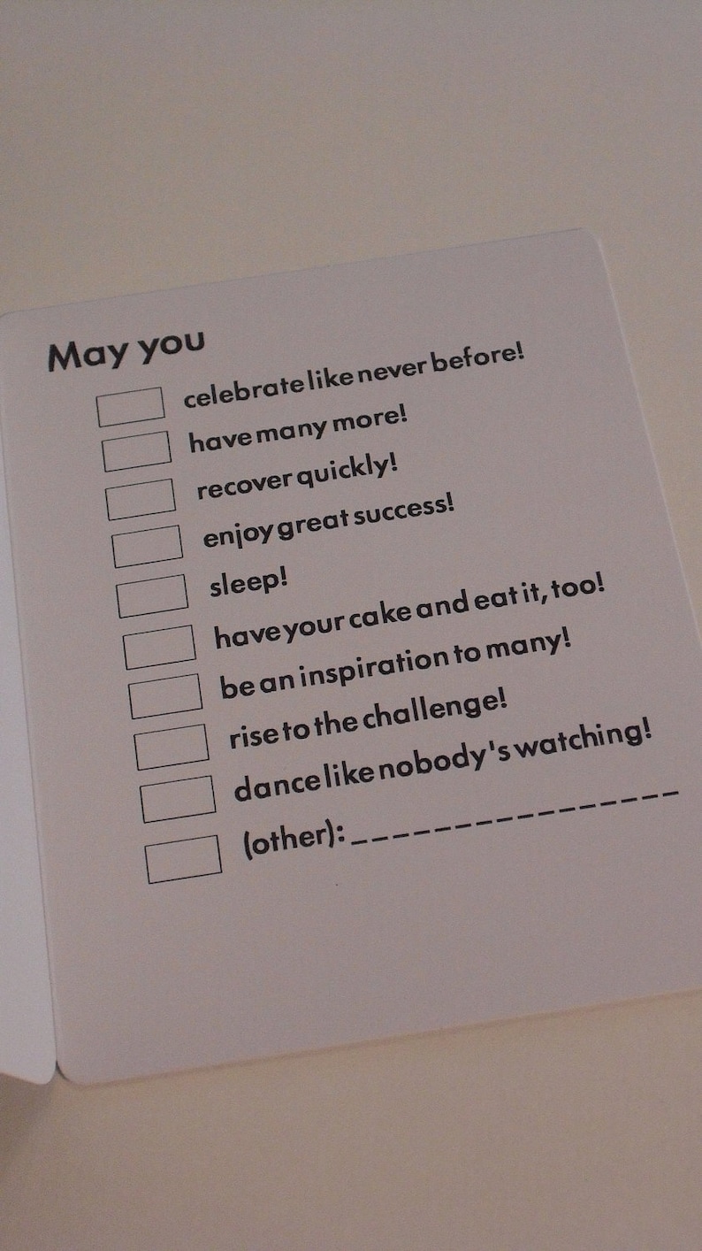 The Everything Card, for Any Occasion Whatsoever - Etsy