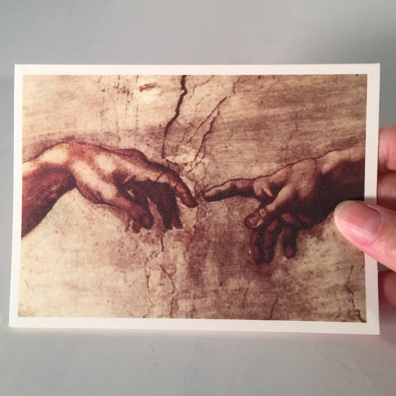 Hand of God Notecard - Etsy