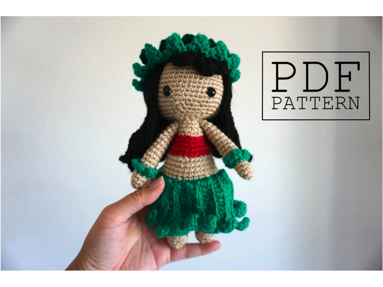 PATTERN ONLY* Lilo Inspired Amigurumi Doll From Lilo & Stitch - Etsy