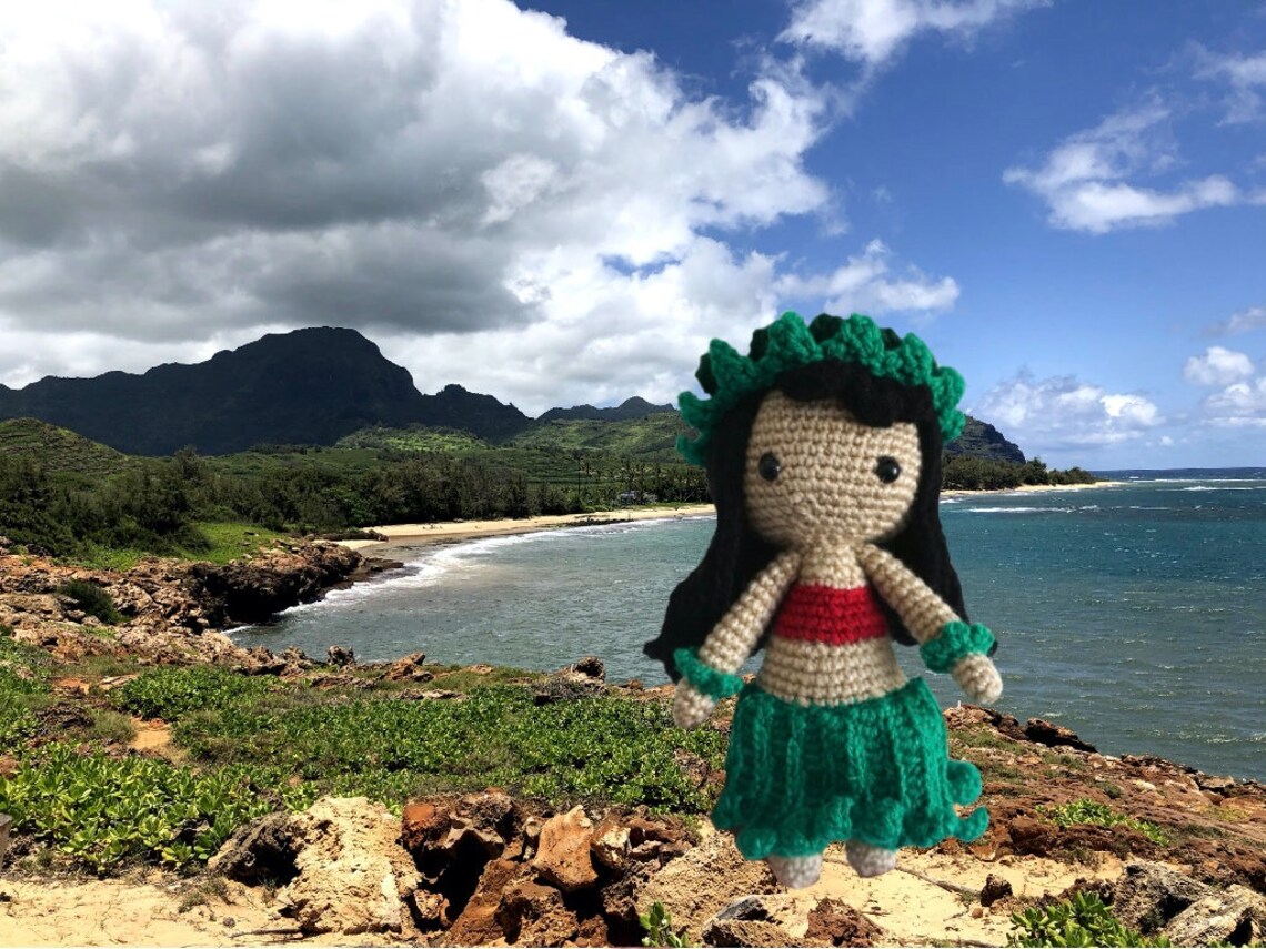 PATTERN ONLY* Lilo Inspired Amigurumi Doll From Lilo & Stitch - Etsy