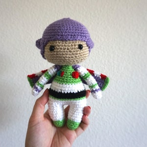 PATTERN ONLY* BUNDLE* Toy Story Sheriff Woody & Buzz Lightyear Inspired Amigurumi Crochet Doll ...