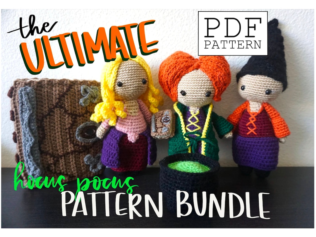 PATTERN ONLY* ULTIMATE Bundle* Hocus Pocus - Etsy