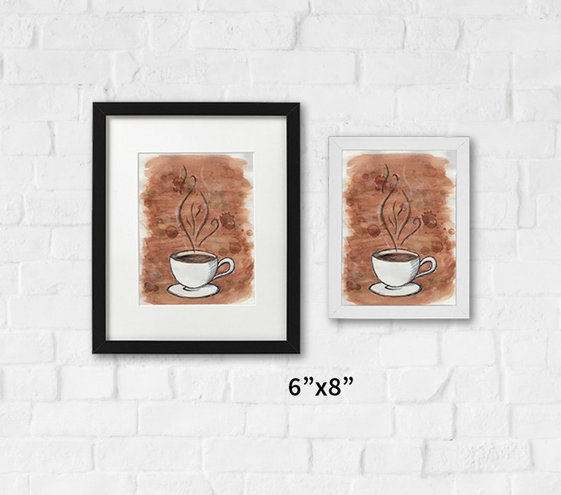 Tea Painting Art Print - Etsy