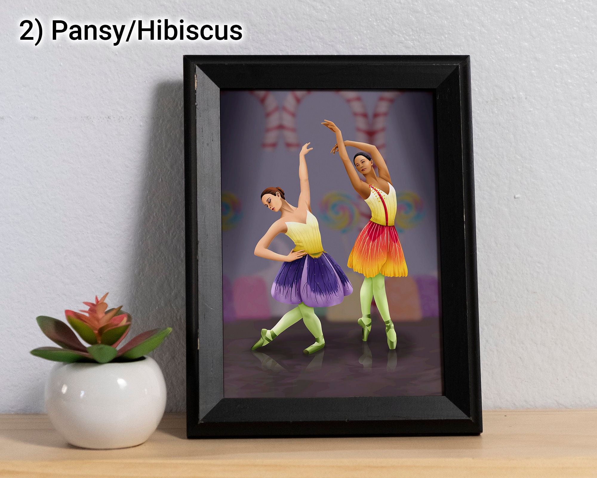 Nutcracker Ballet Waltz of the Flowers Art Prints - Etsy