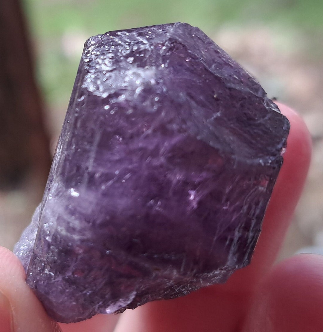 Scapolite Crystal Purple Scapolite Raw Scapolite Large - Etsy
