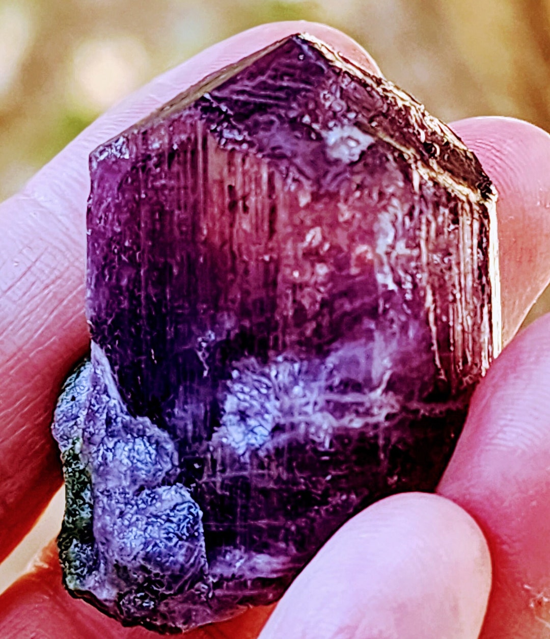 Scapolite Crystal, Purple Scapolite, Raw Scapolite, Large Scapolite ...