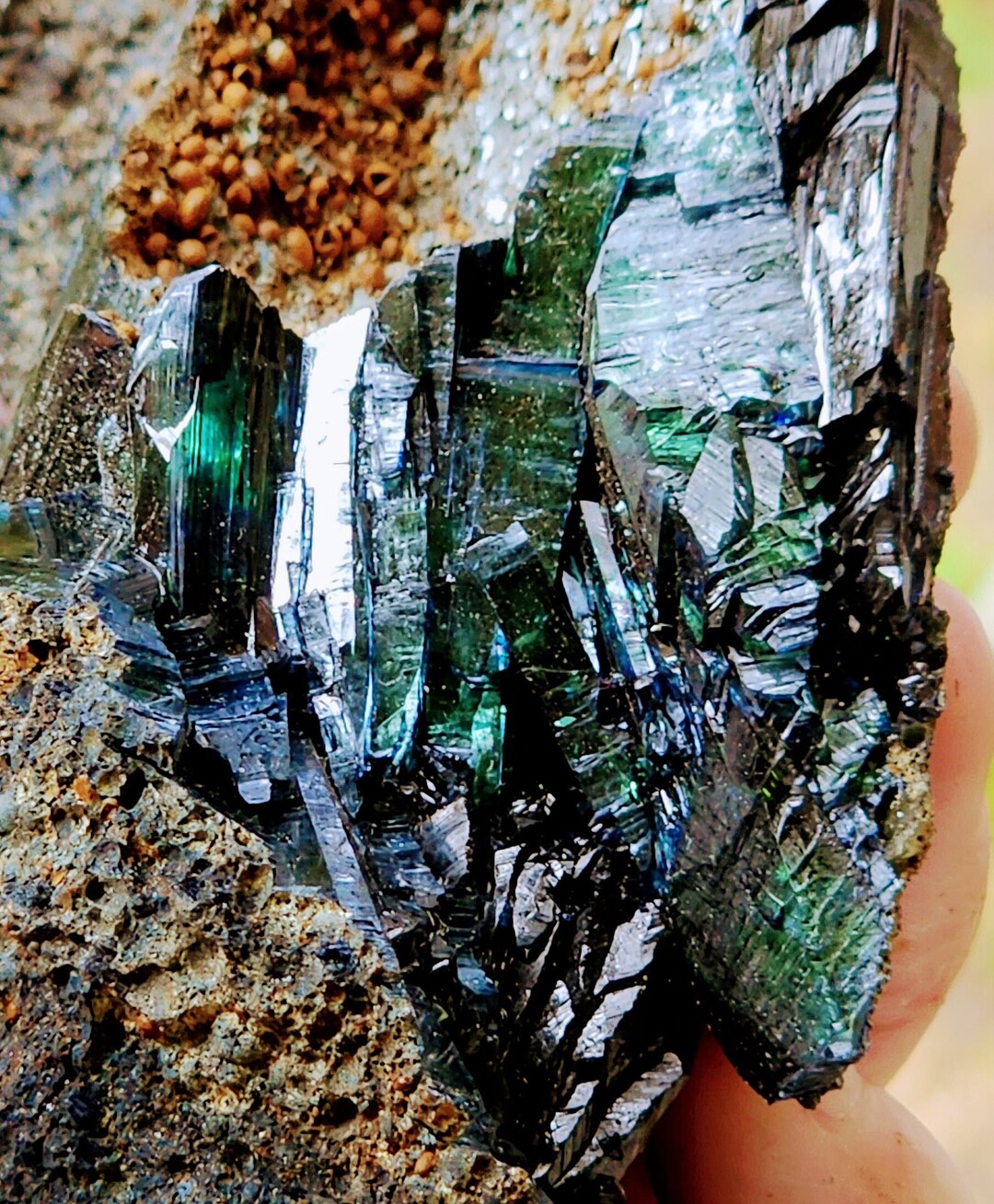 Vivianite, Raw Vivianite, Huge Vivianite, Vivianite Crystal, Large ...