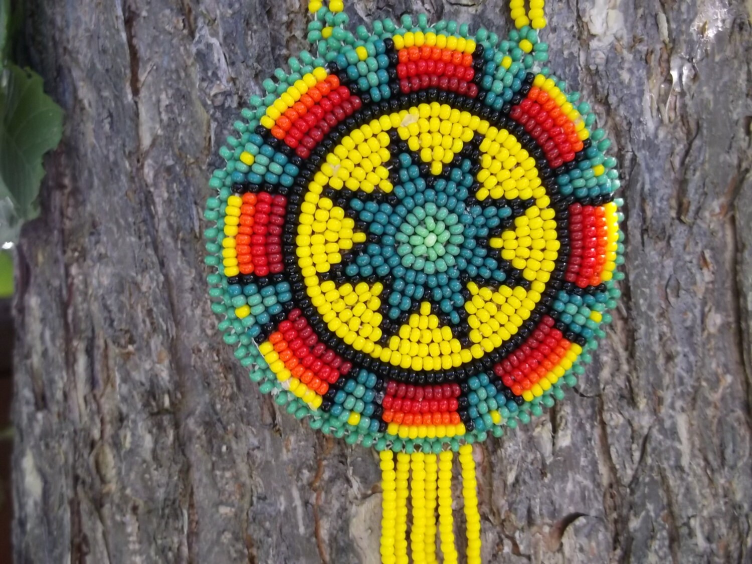 morning star necklace native american beadworknative | Etsy